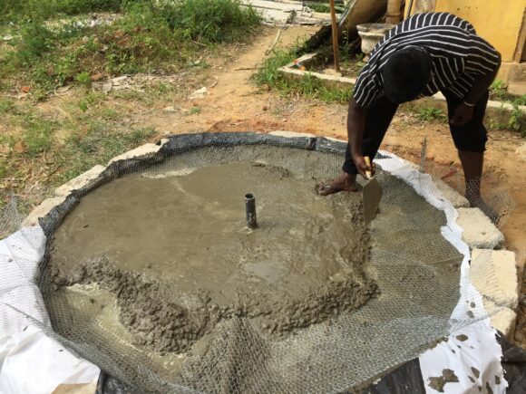 Rainwater Harvesting System construction training program for youth in ...